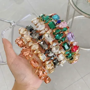 Wholesale Baroque Rhinestone Headband Vintage Crystal Luxury Headpiece ...