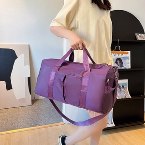 Wholesale Large Capacity Oxford Travel Duffel Bag With Shoe Compartment ...