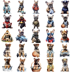 Wholesale American Dog Stickers Waterproof Puppy Decals For DIY - Everful