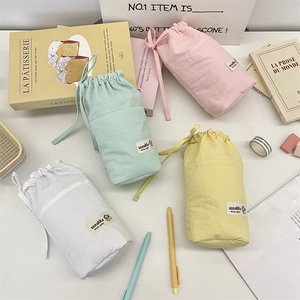 Wholesale Polyester Folding Pencil Case Gingham Vertical Pen Holder ...