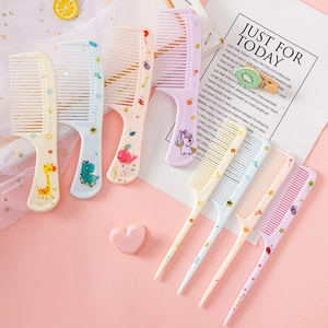 Wholesale Cartoon Animal Plastic Hair Combs For Girls And Kids - Everful