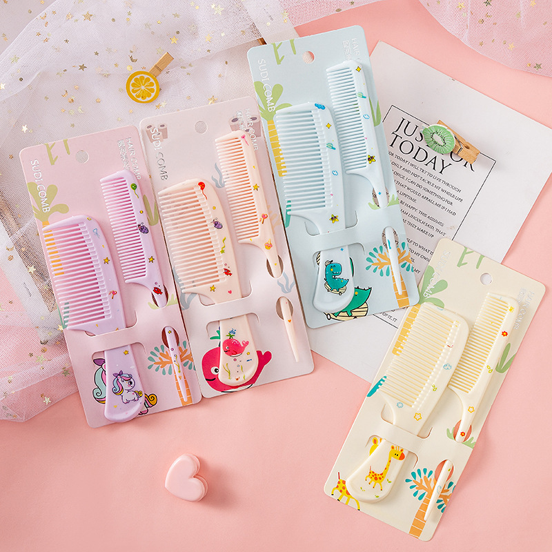 Wholesale Cartoon Animal Plastic Hair Combs For Girls And Kids - Everful