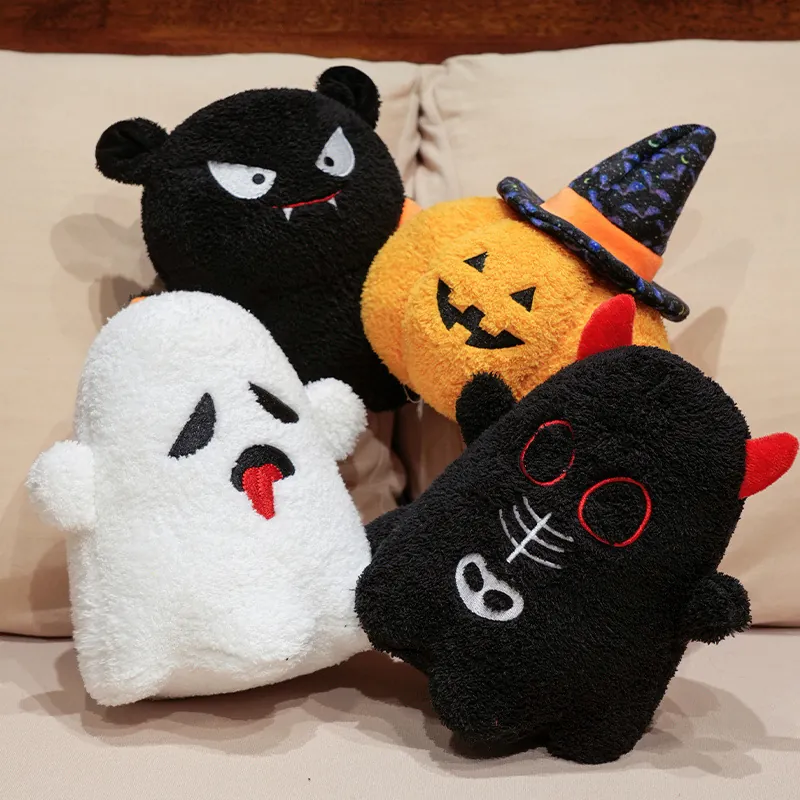 Wholesale Halloween Plush Toy Ghost Pumpkin Bat Soft Velvet Doll - Everful